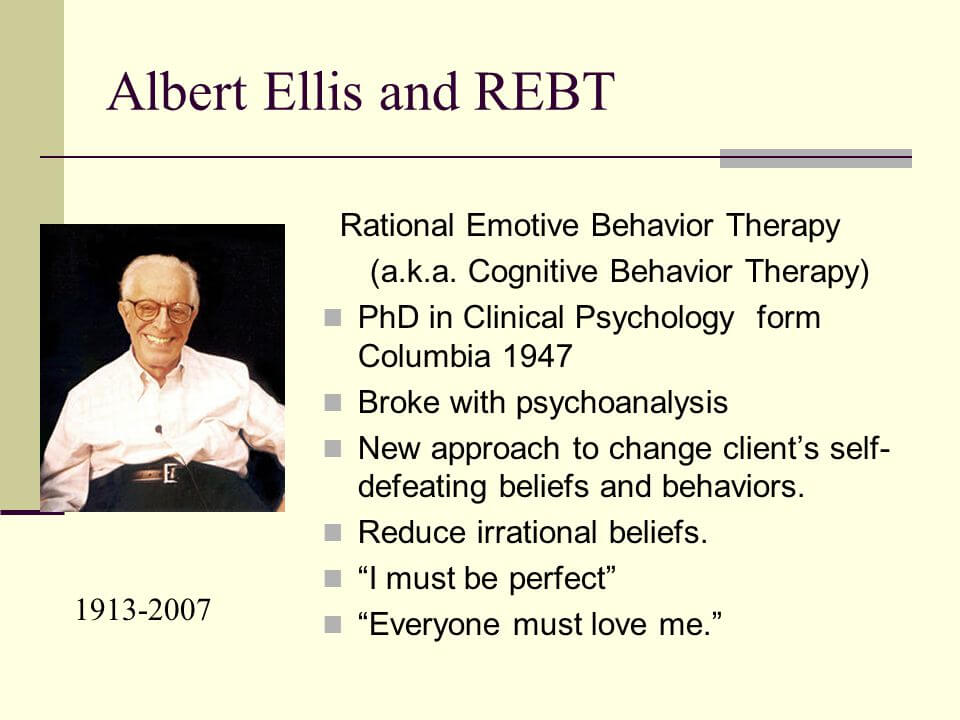 What Is Rational Emotive Behavioral Therapy? | MyTherapist